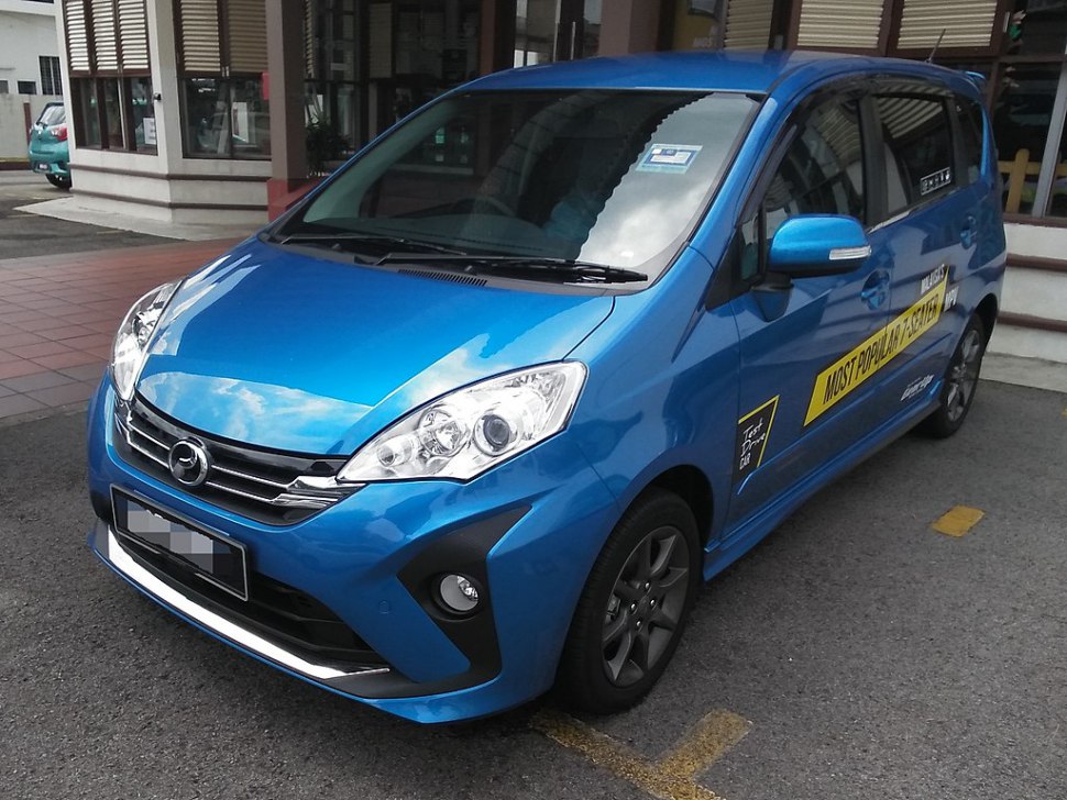 Perodua Alza technical specifications and fuel economy